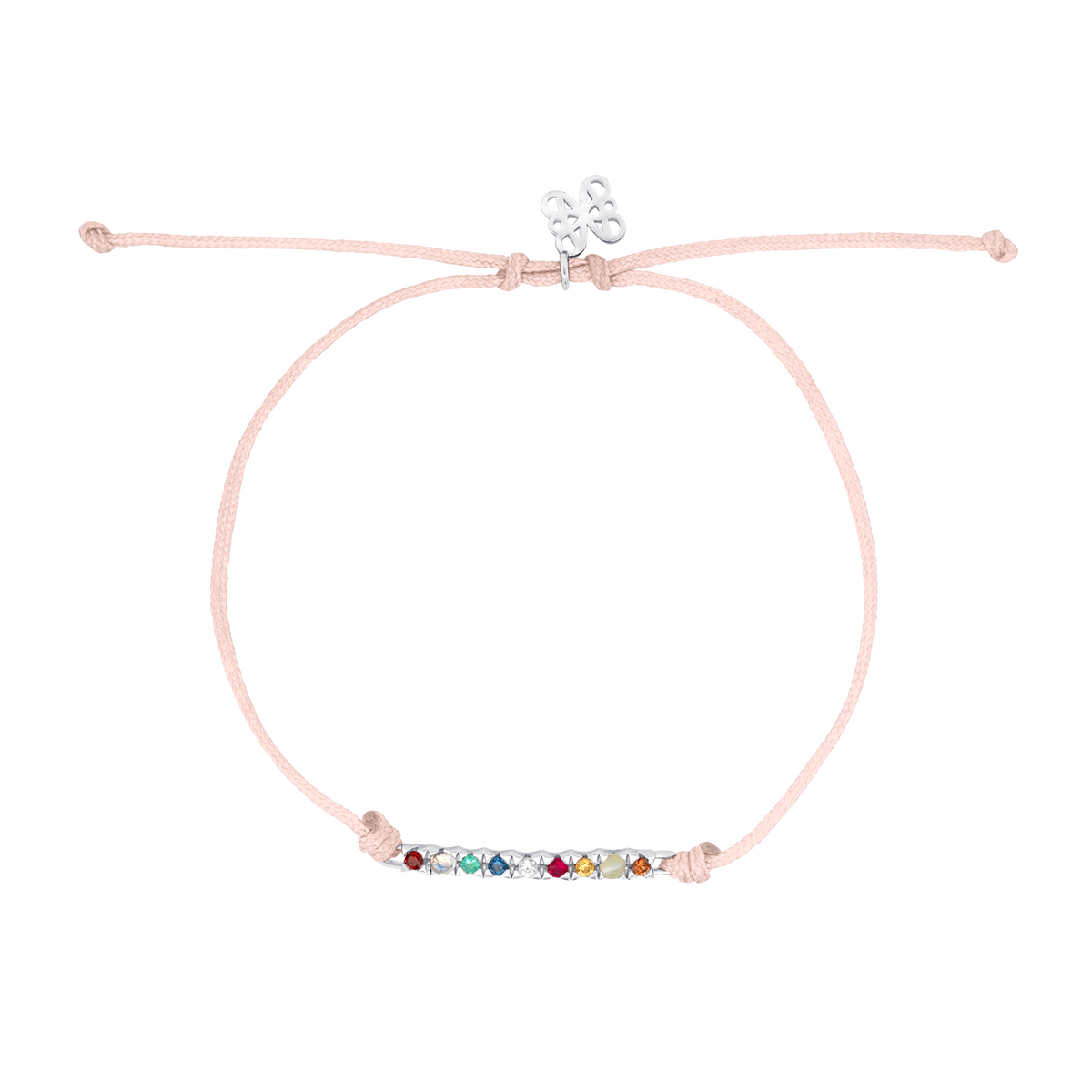 Nine Lucky Tiny Stars Bracelet (Charmy Pink) – MARONJEWELRY